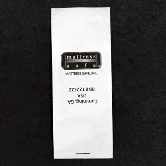 Design Tyvek Labels For Furniture | Custom Woven Labels Inc.