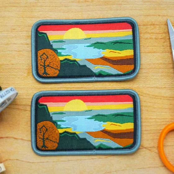 Custom Woven Patches For Hats, Jackets | Custom Woven Labels Inc