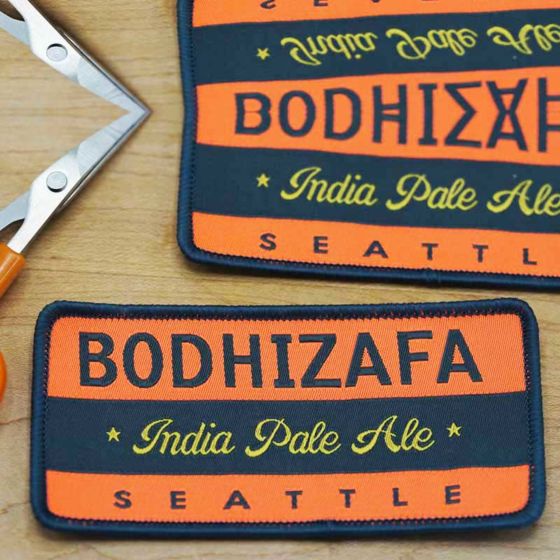 Custom Woven Patches For Hats, Jackets | Custom Woven Labels Inc