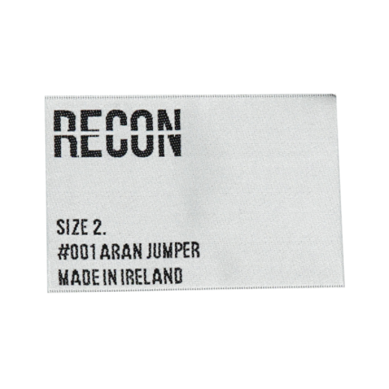 Woven Satin Clothing Label | Satin Embroidered Labels | Custom Woven ...